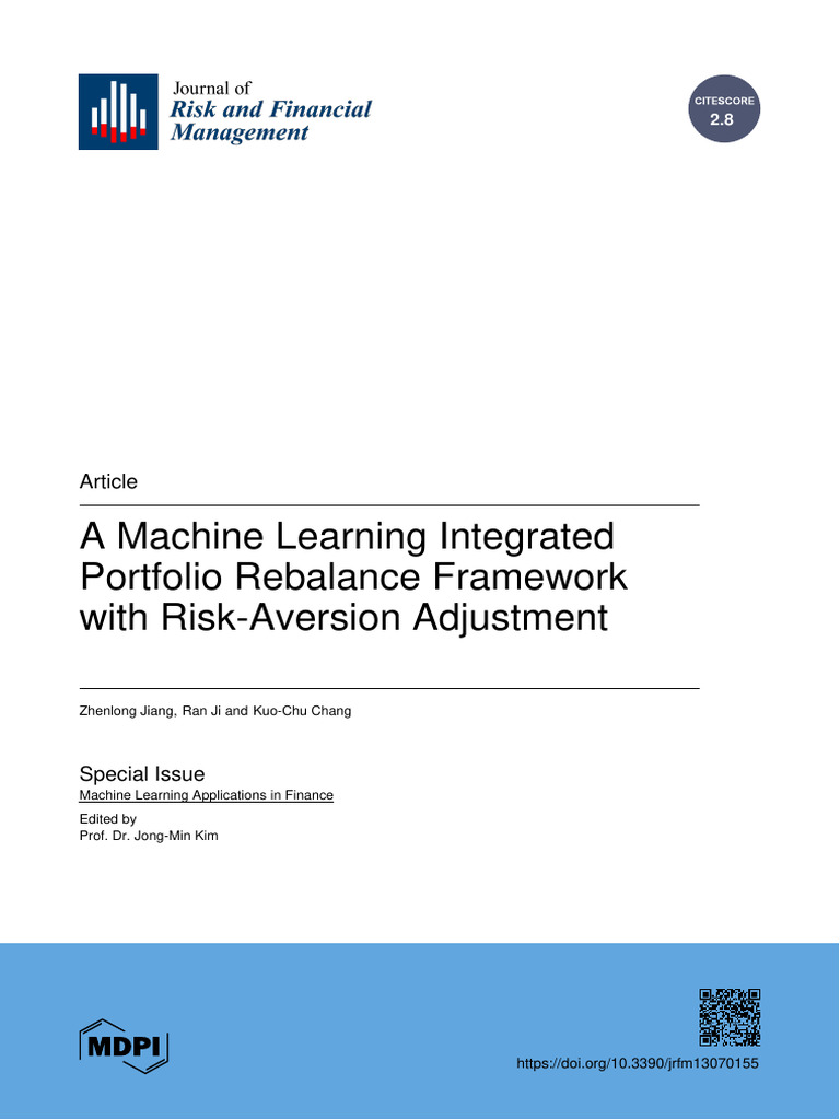 Risk Aversion Rebalancing | PDF | Technical Analysis | Logistic Regression