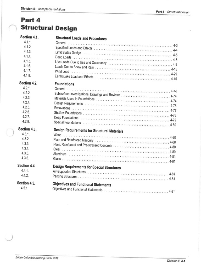 7 - Division B - Part 4 | PDF | Structural Load | Civil Engineering