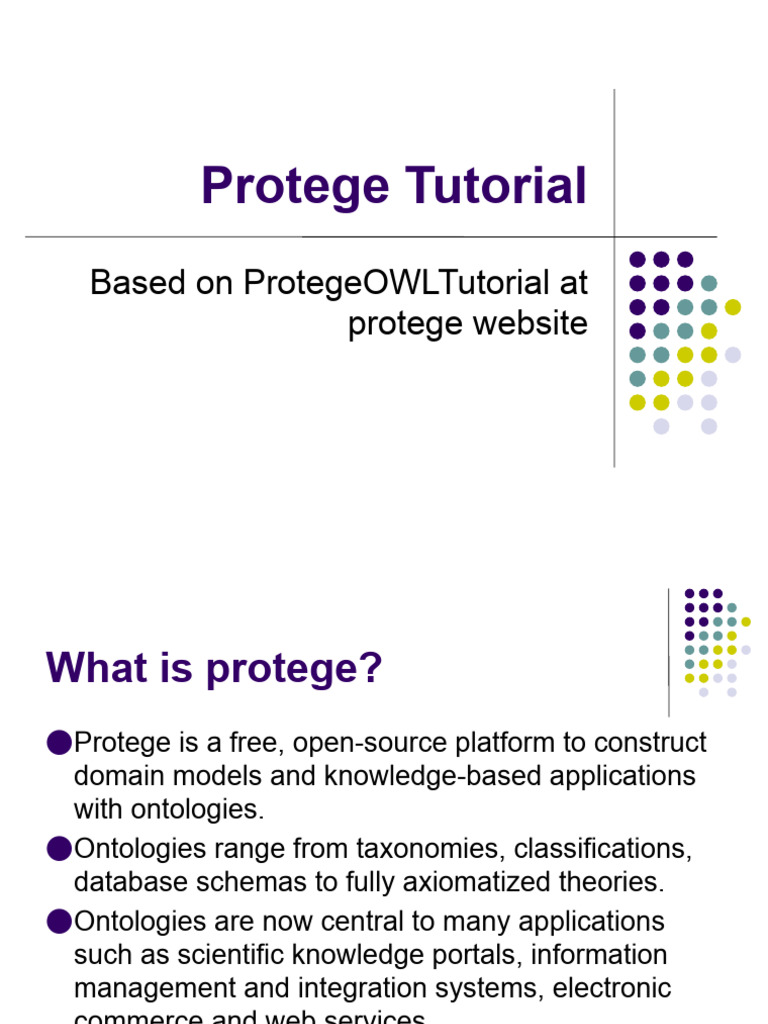 Protege Tutorial | PDF | Programming Paradigms | Semantic Web