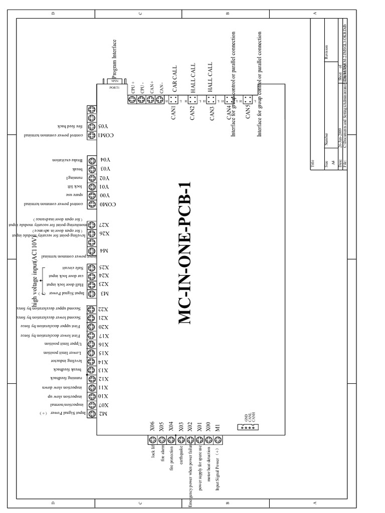 Terminal Layout of MC-IN-ONE | PDF | Electrical Circuits | Electronic ...