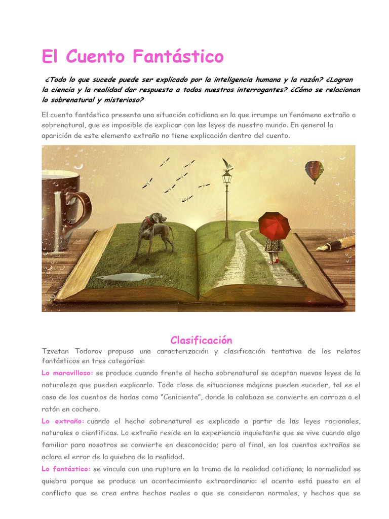 El Cuento Fantástico | PDF | Fantasía | Literatura de fantasía