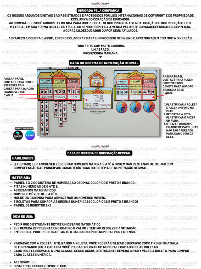 Casa Do Sistema de Numeração Decimal | PDF