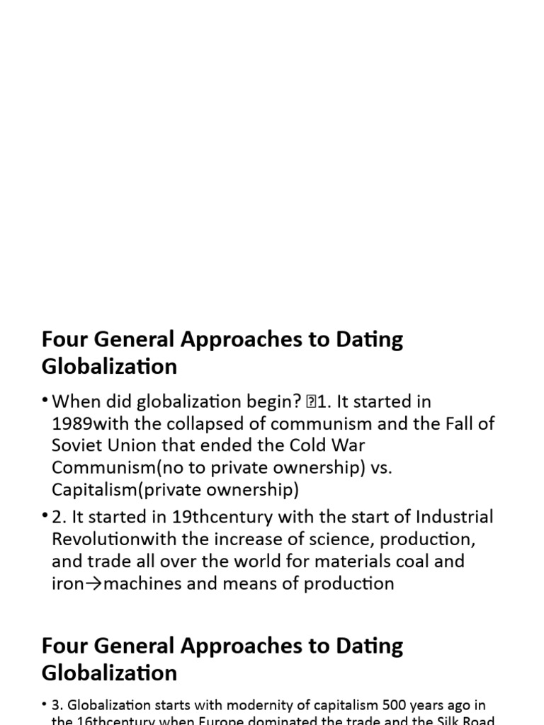 Contemporary World Notes | PDF | Silk Road | Globalization