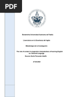 Informal Stuttering Assessment Tool | PDF | Stuttering | Fluency