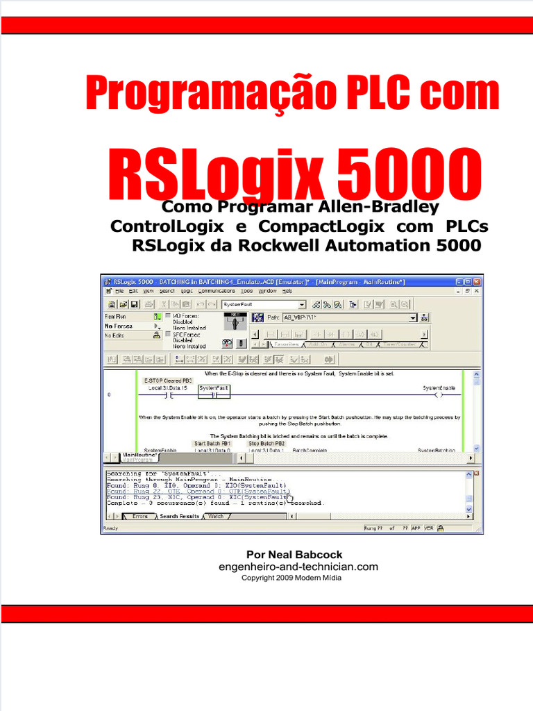 Dokumen - Tips - PLC Programming With Rslogix 5000enpt | PDF | Unidade central de processamento ...