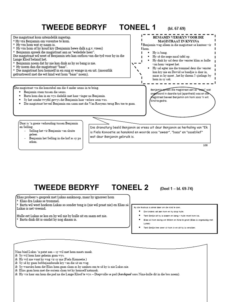 Fiela Opsomming 2 | PDF