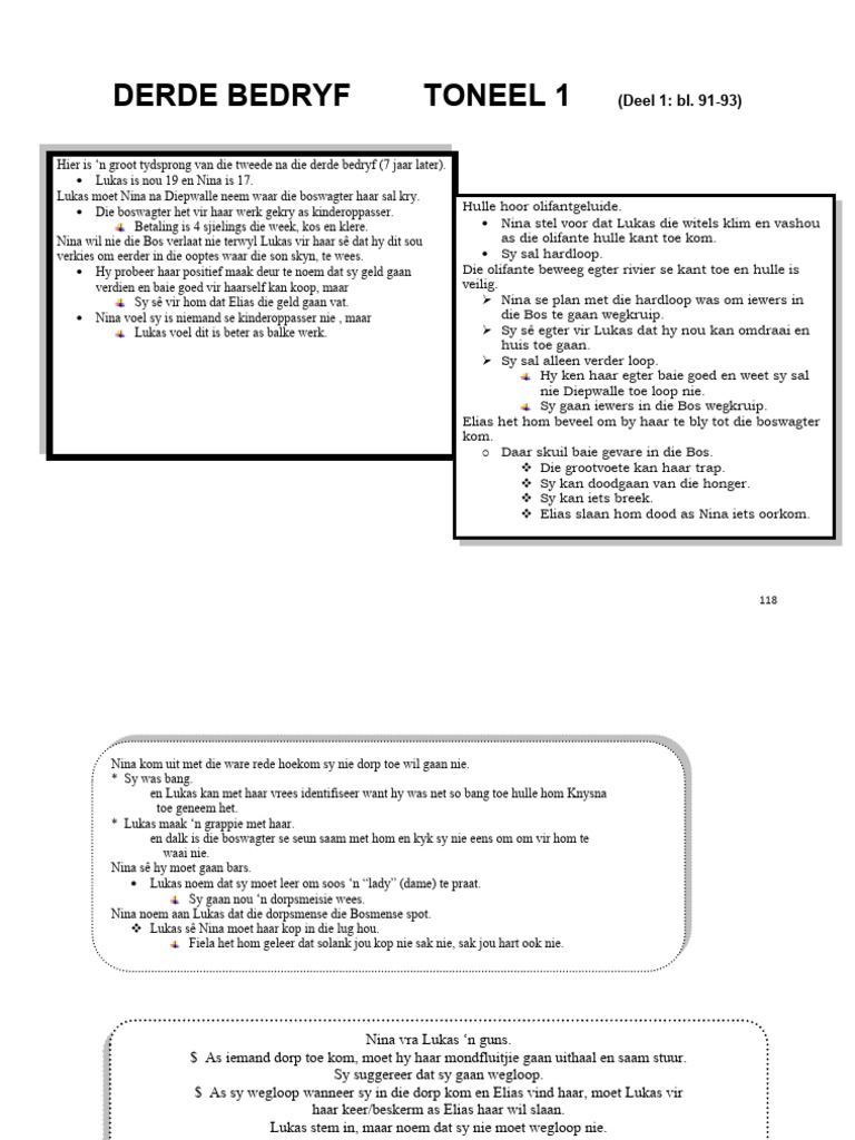 Fiela Opsomming 3 | PDF