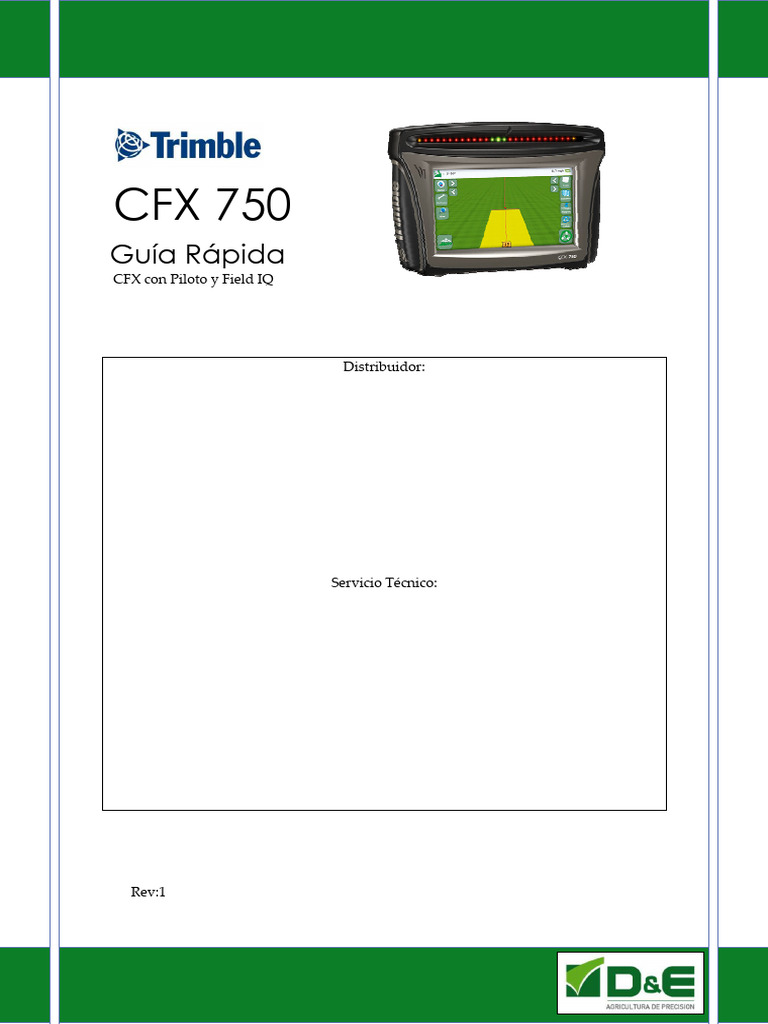 1guia Rapida Puesta en Marcha CFX + Field IQ | PDF | Sistema de ...