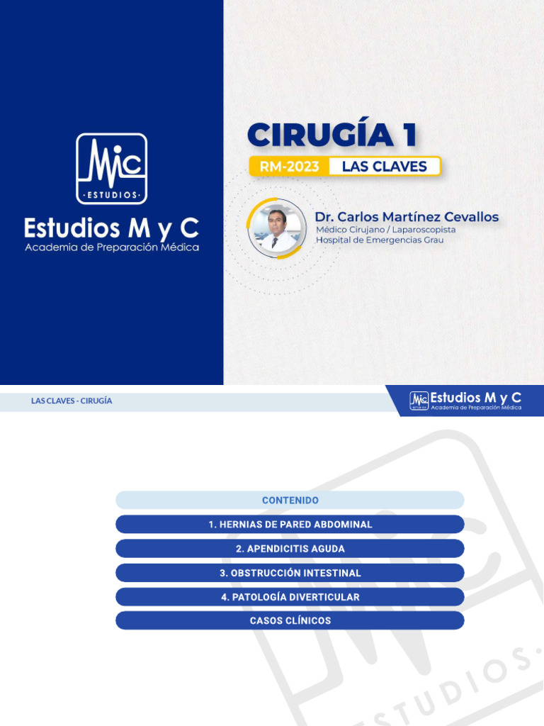 Workbook Cirugia 1 Estudios M y C | PDF | Enfermedades y trastornos | Medicina CLINICA