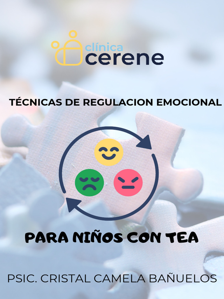 Manejo De Emociones Para Niños Con Tea Descargar Gratis Pdf
