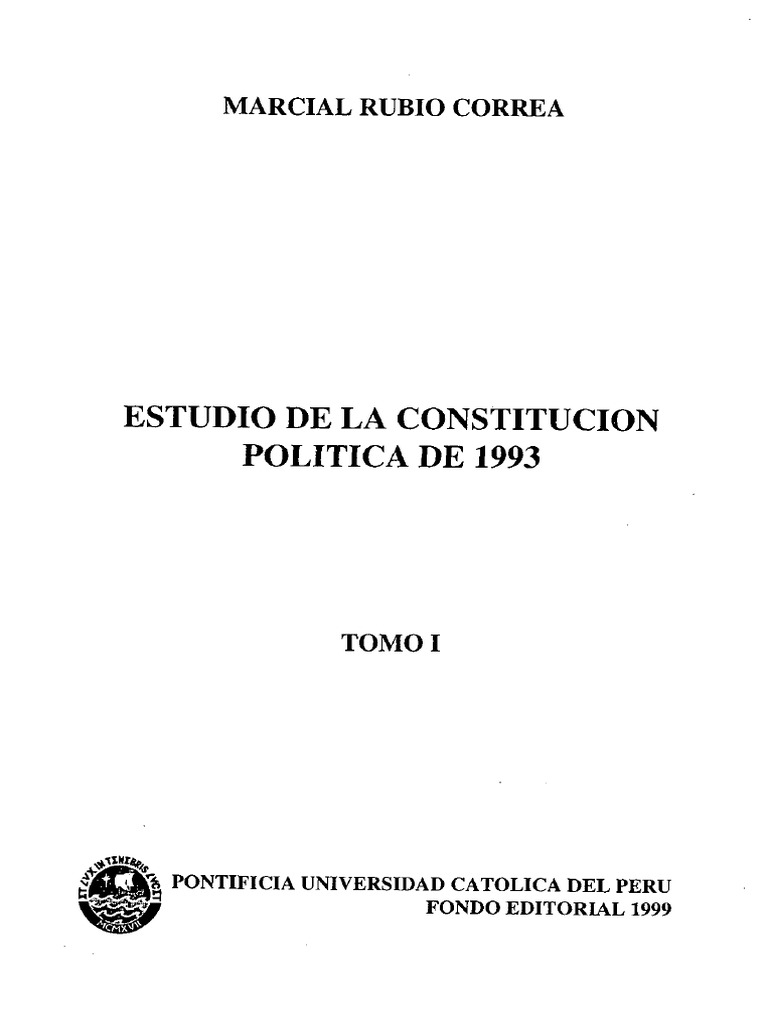 6 - S6-Rn-Lectura 5 de La Constitucion Politica - Marcial Rubio Correa ...