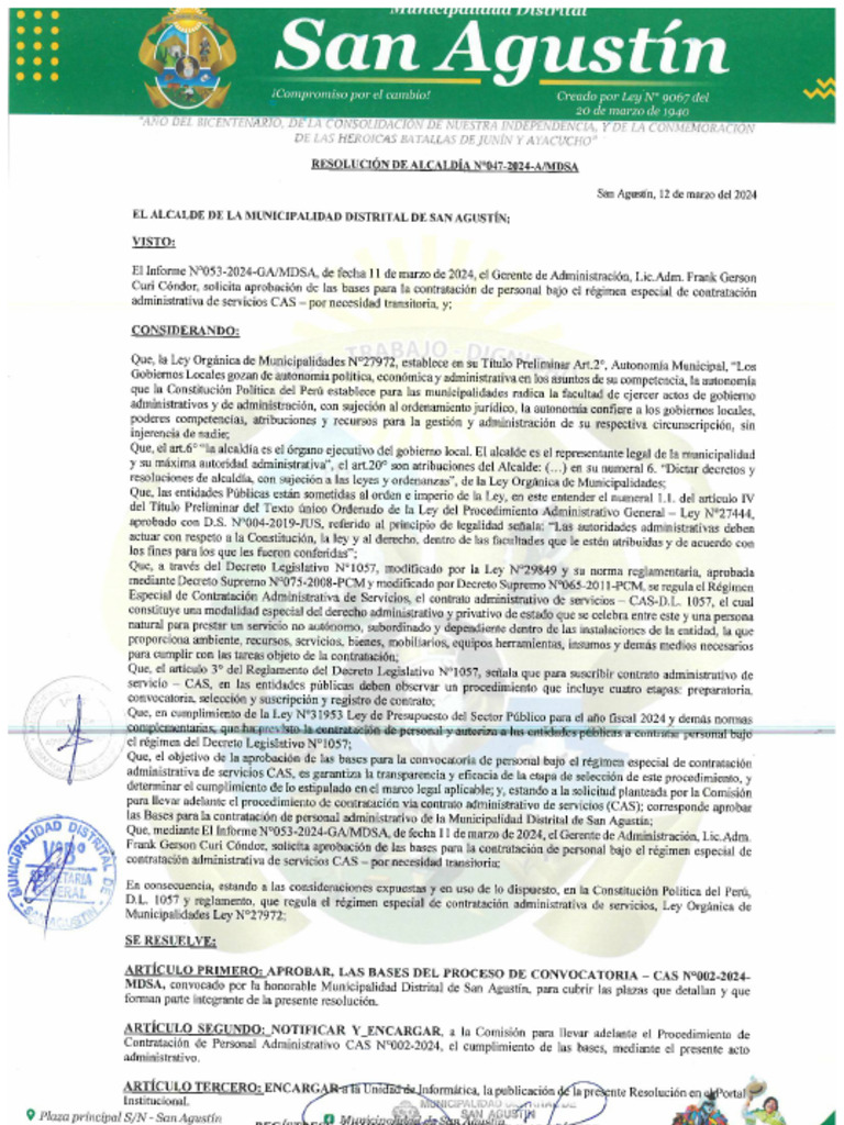 Conv. Cas 2-2024 | PDF