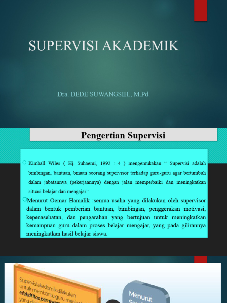 Supervisi Fix | PDF