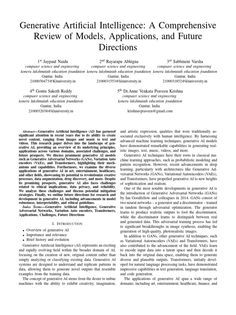 IEEE Conference Template | PDF | Artificial Intelligence | Intelligence ...