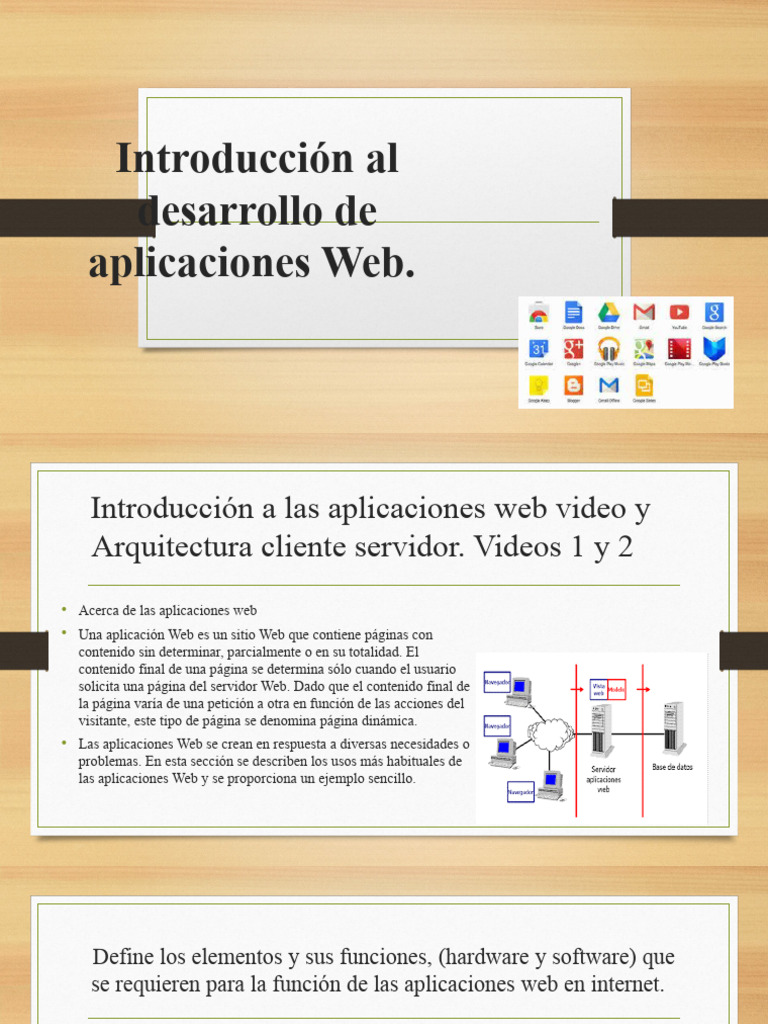 Introducción Al Desarrollo de Aplicaciones Web | PDF | Negocios