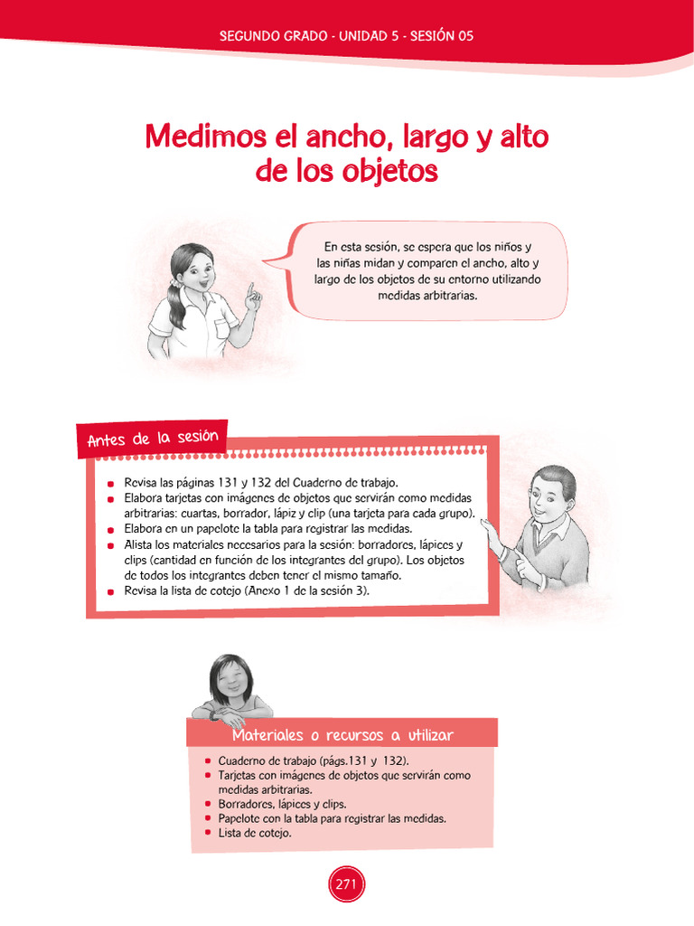 Medimos El Ancho, Largo y Alto de Los Objetos | Descargar gratis PDF ...