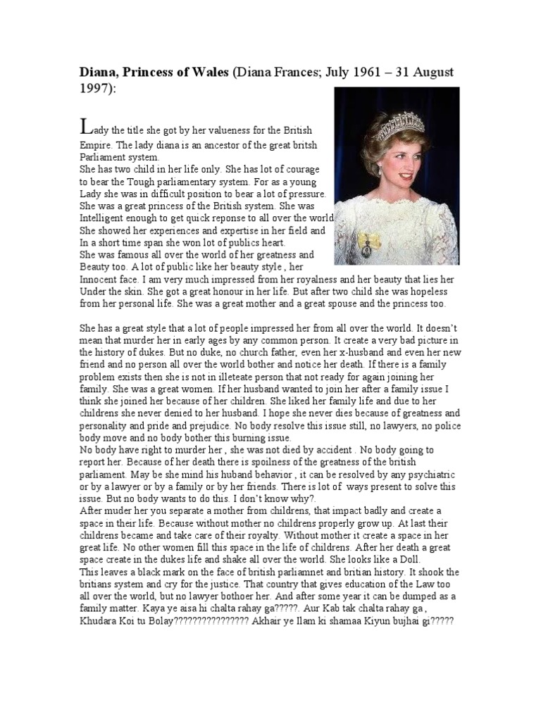 Lady Diana | PDF | Diana