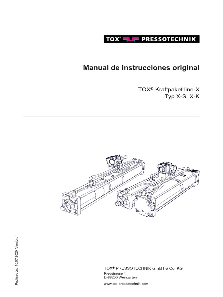 Dokumen - Tips Manual de Instrucciones Original Tox Pressotechnik Manual de Instrucciones ...