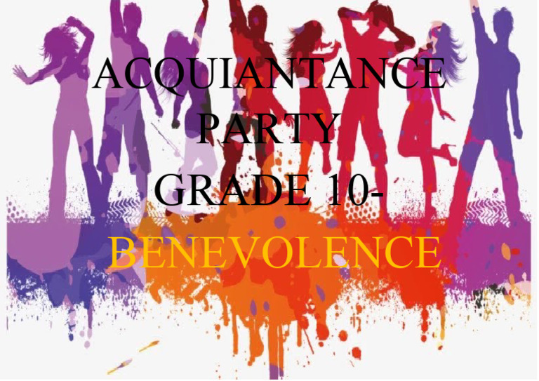 Acquiantance Party | PDF | Finance & Money Management