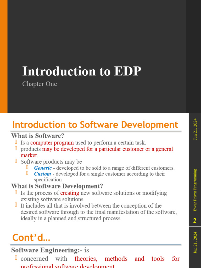 Event-Driven Chapter - 1 | PDF | Software Prototyping | Computer ...