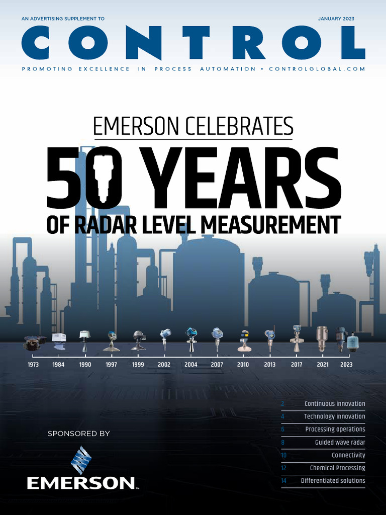Emerson Radar Level Supplement | PDF | Radar | Tanks