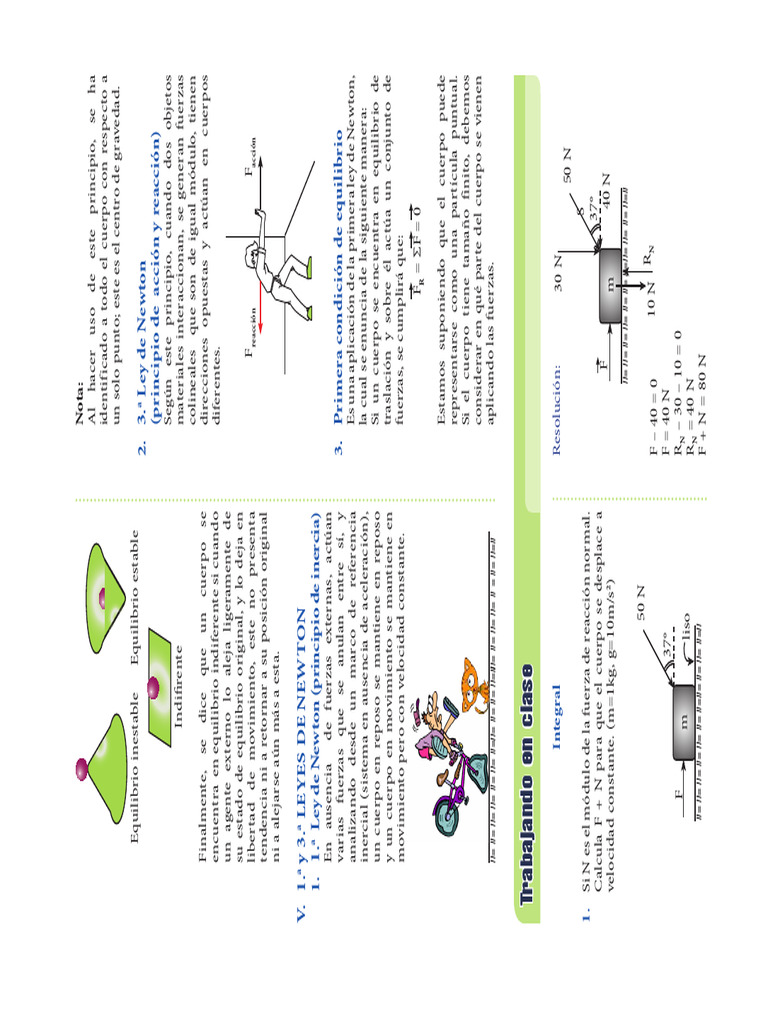 Estática-I (Ejercicios) | PDF | Las leyes del movimiento de Newton | Fuerza