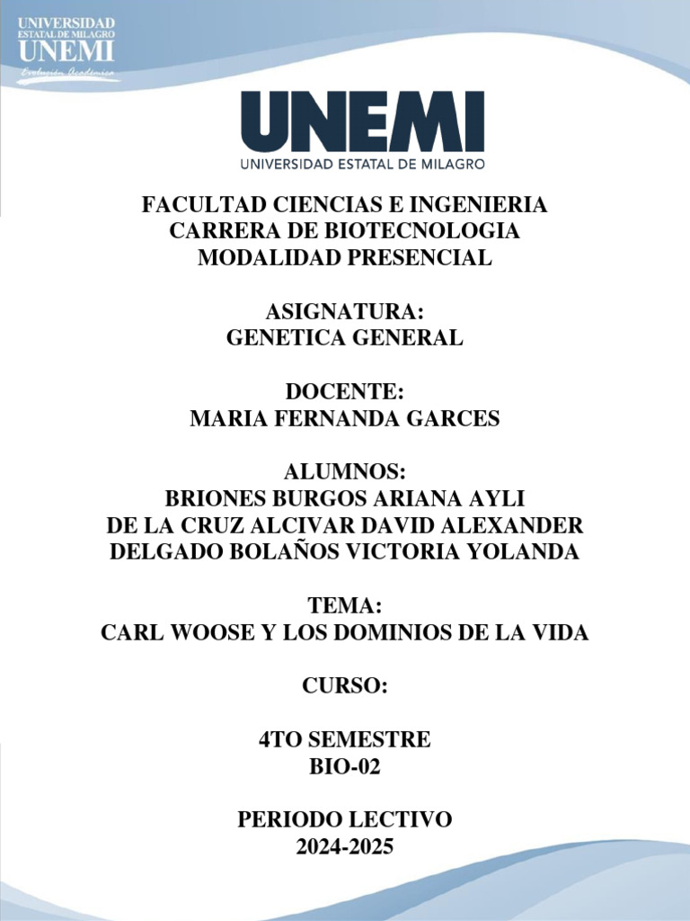 Investigacion de Carl Woese | PDF | Archaea | Eucariotas