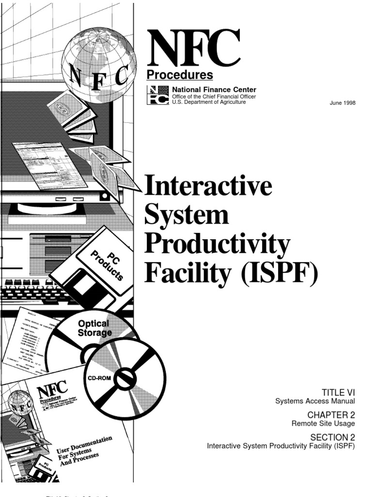 ISPF | PDF | Menu (Computing) | Computer Terminal