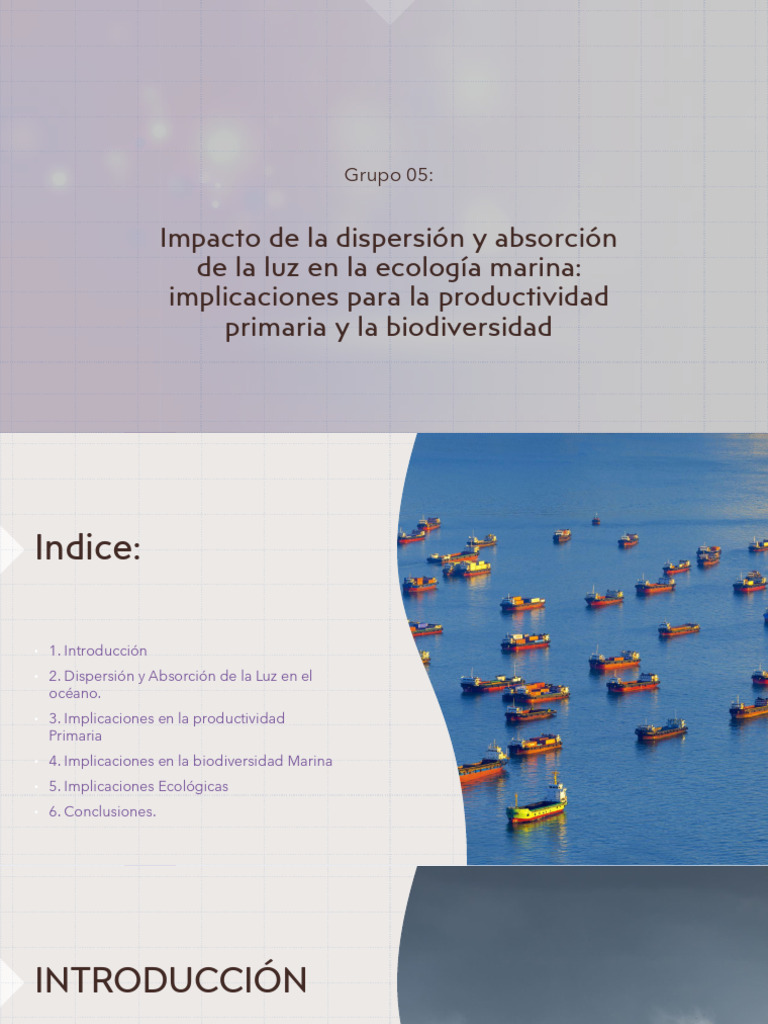 Dispersión y Absorción de Luz | Descargar gratis PDF | Ecología ...