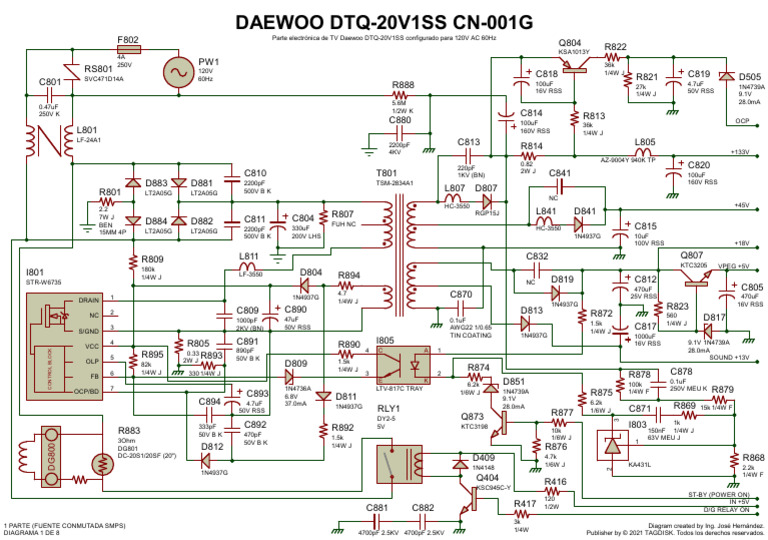 Daewoo - DTQ-20V1SS CN-001G | PDF