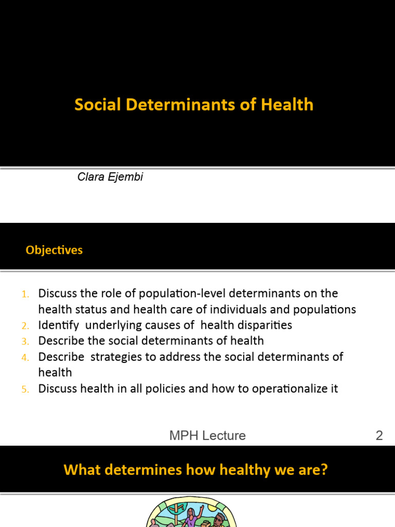 Social Determinants of Health | PDF | Health Equity | Policy