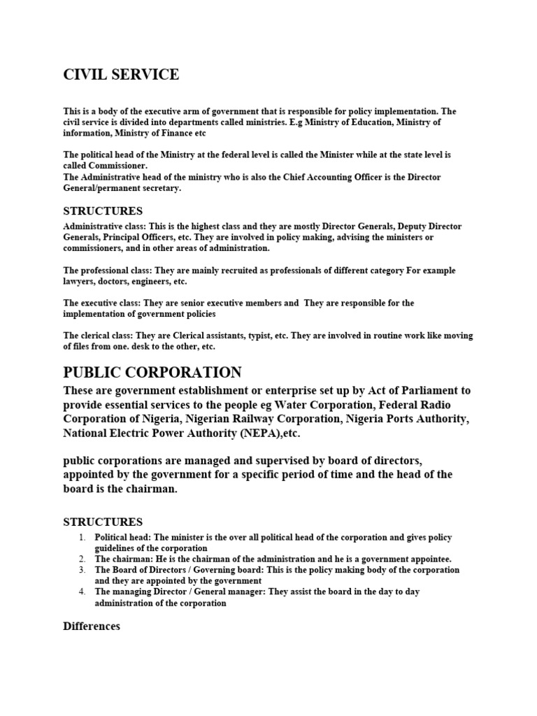 Civil Service | PDF | Justice | Crime & Violence