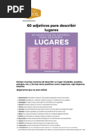 Adjetivos para Describir La Casa | PDF