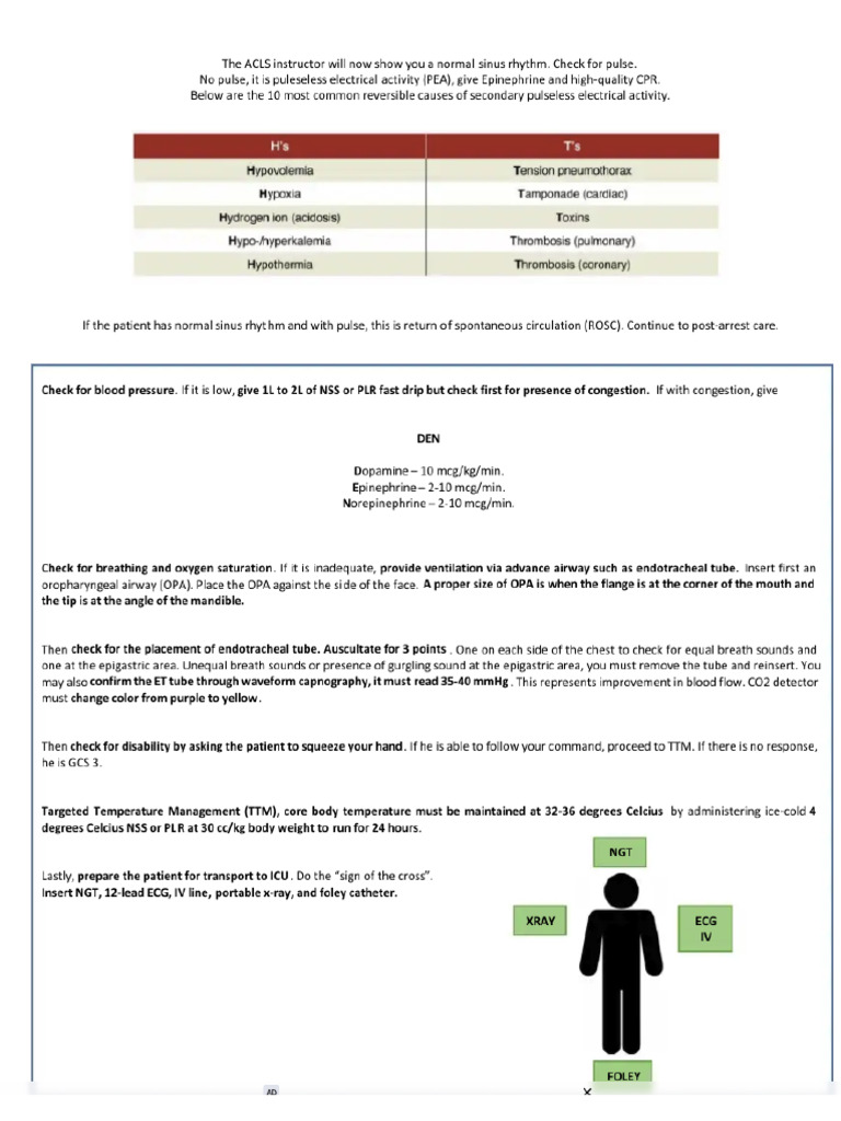 MEGA Code ACLS 2 | PDF