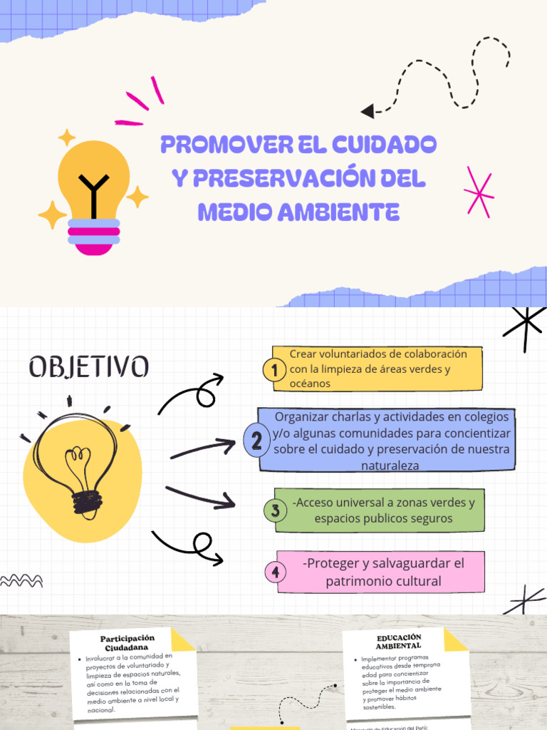 Cuidado y Preservación del Medio Ambiente | PDF | Residuos | Desarrollo ...