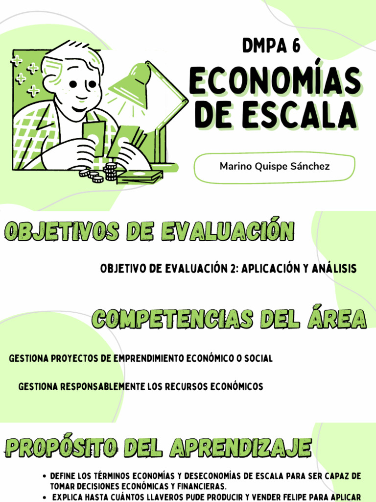 Dmpa 6 - Ge - 4to | PDF | Economías de escala | Business