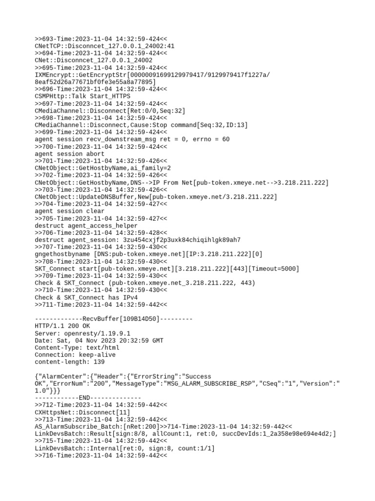 Network Connection Log Analysis | PDF | Computing | Software