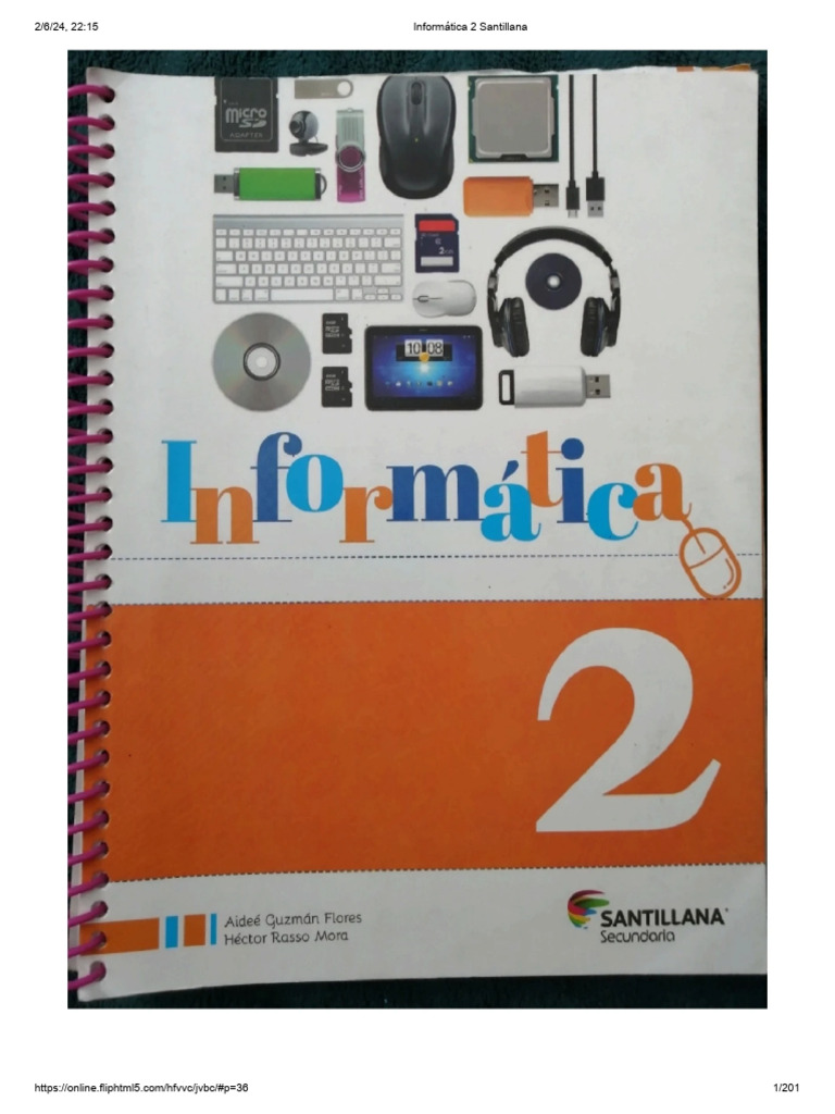 Informática 2 Santillana | PDF