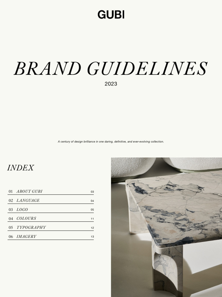 Gubi 2023 | PDF | Logos | Graphic Design