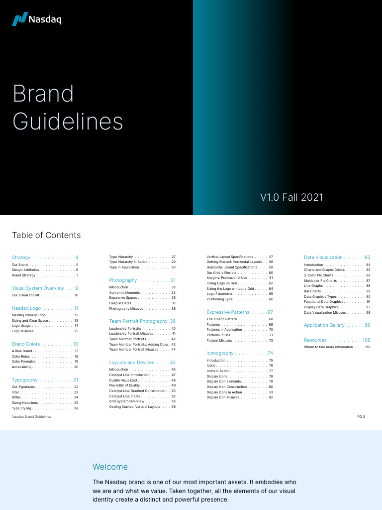 Nasdaq 2021 | PDF | Typography | Logos