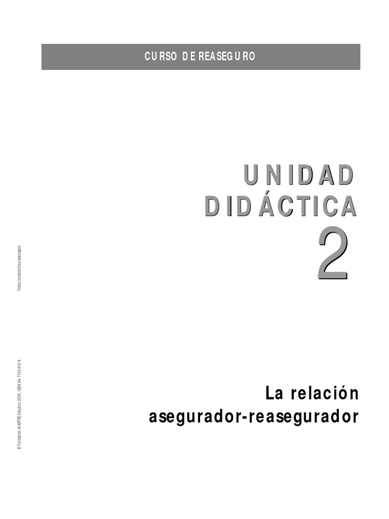 REAUD02 | PDF | Reaseguro | Seguro
