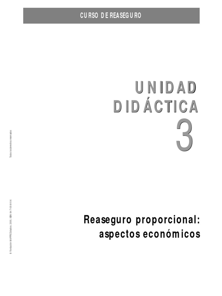 REAUD03 | PDF | Reaseguro | Seguro