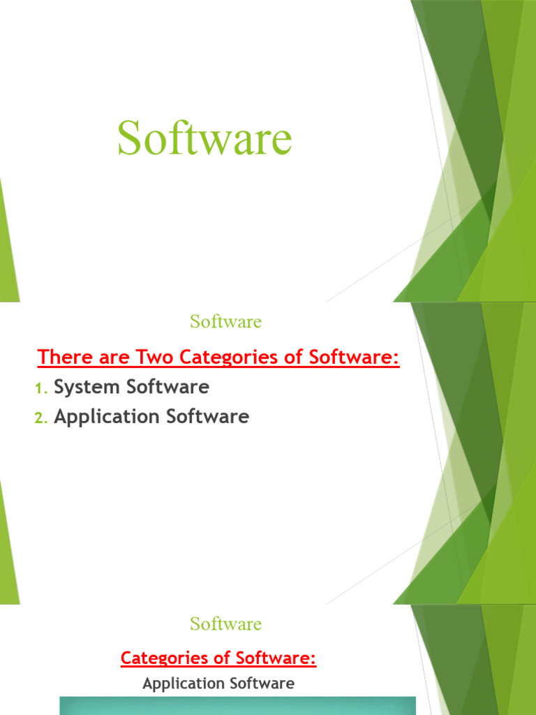 Application Software Grade9 - 3 - Application Software | PDF | Application Software | Software