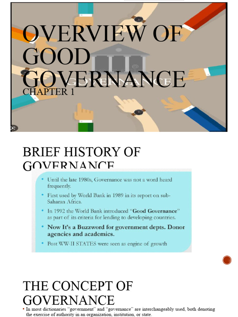 Chapter 1 | PDF | Governance | Corporate Governance