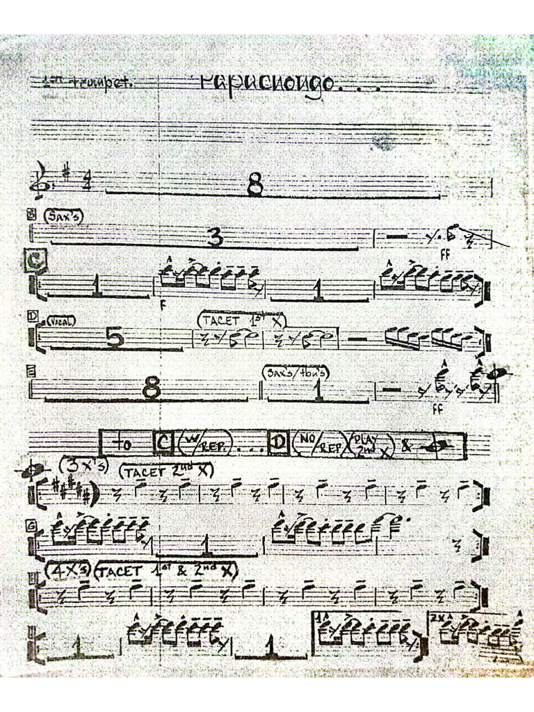 Papachongo Trompeta 1 | PDF