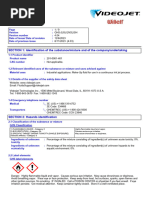 Oceanic HW-525 Safety Data Sheet | PDF | Toxicity | Waste