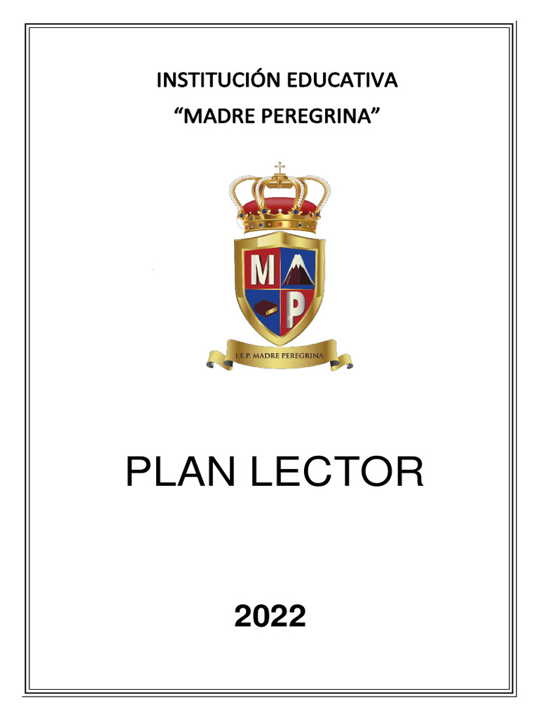 Plan Lector - 2022 | PDF | Maestros | Evaluación