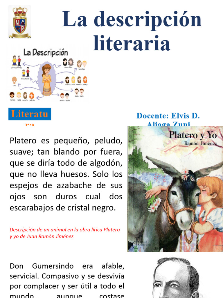 DESCRIPCION LITERARIA 2° | PDF