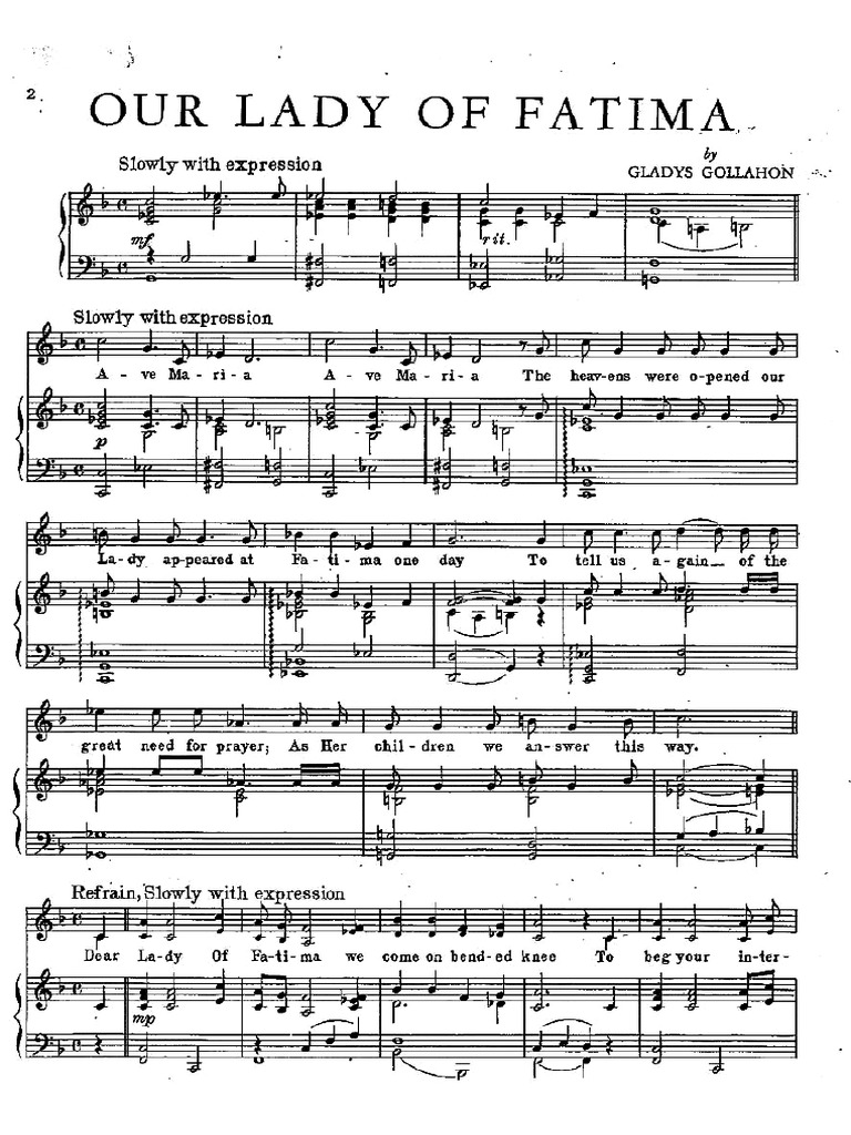 Our Lady of Fatima | PDF