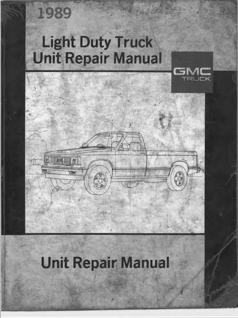 Light Duty Truck Repair Manual | PDF | General Motors | Industries